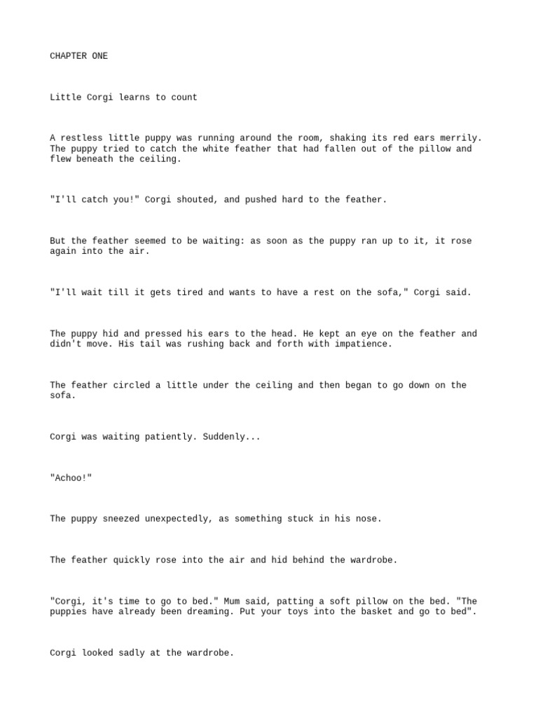 Little Corgi Learns To Count-John Bookworm | PDF