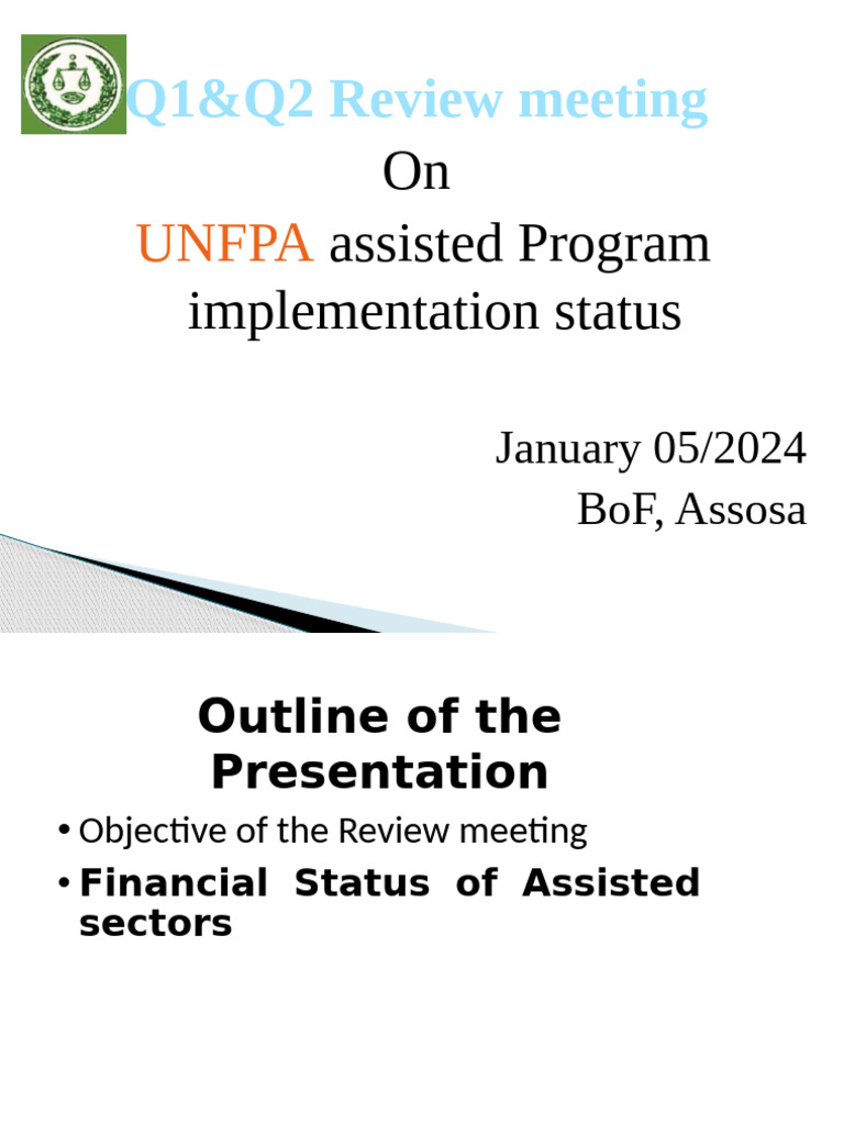 UNFPA Program q2 Report | PDF