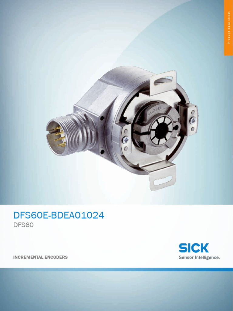DFS60E-BDEA01024: Incremental Encoders | PDF
