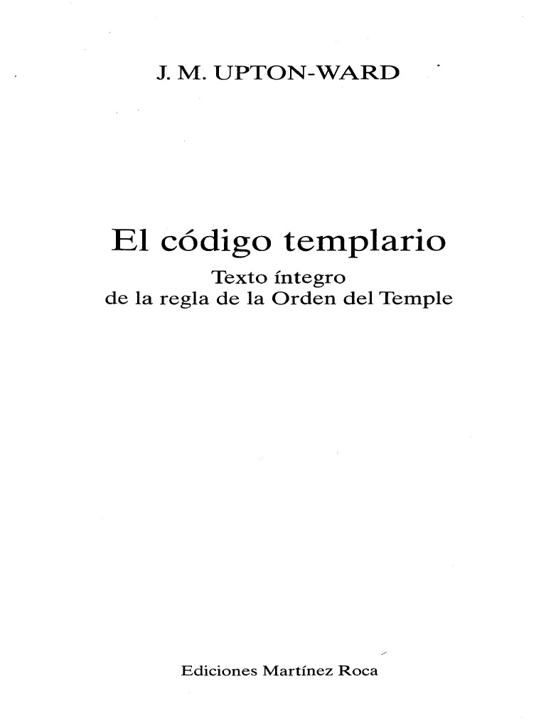 El Código Templario | PDF