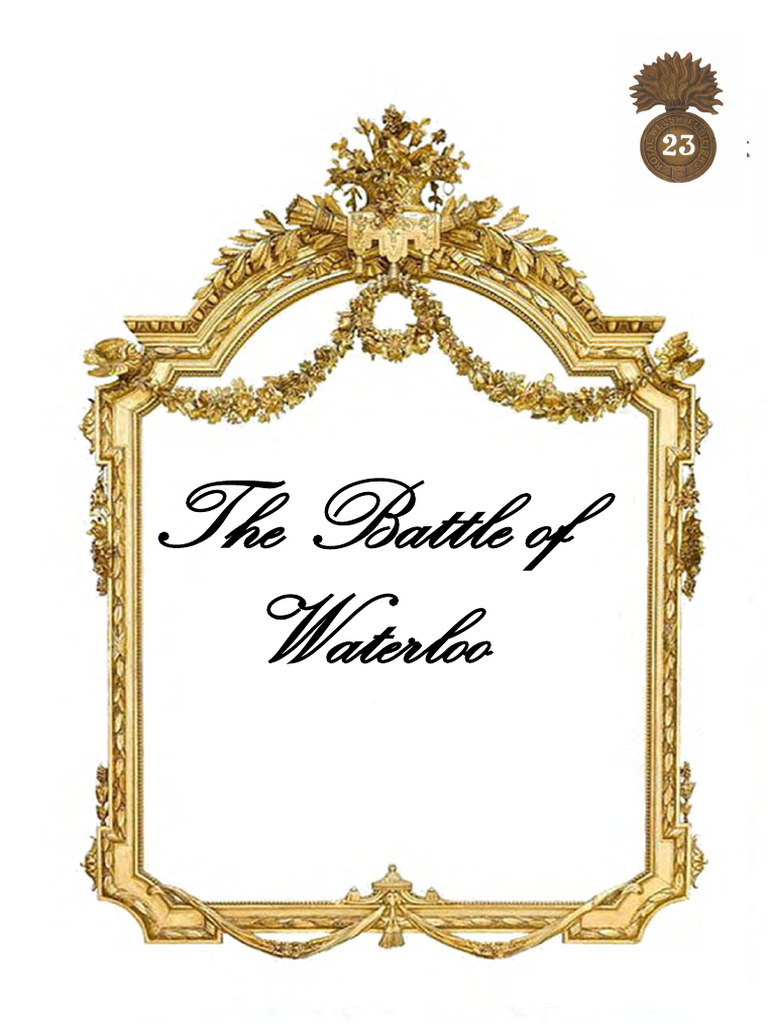 Battle of Waterloo | PDF