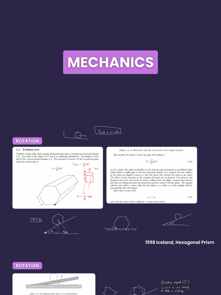 Mechanics (1) 2 | PDF