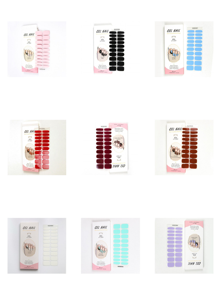 Nail Sticker Catalog | PDF