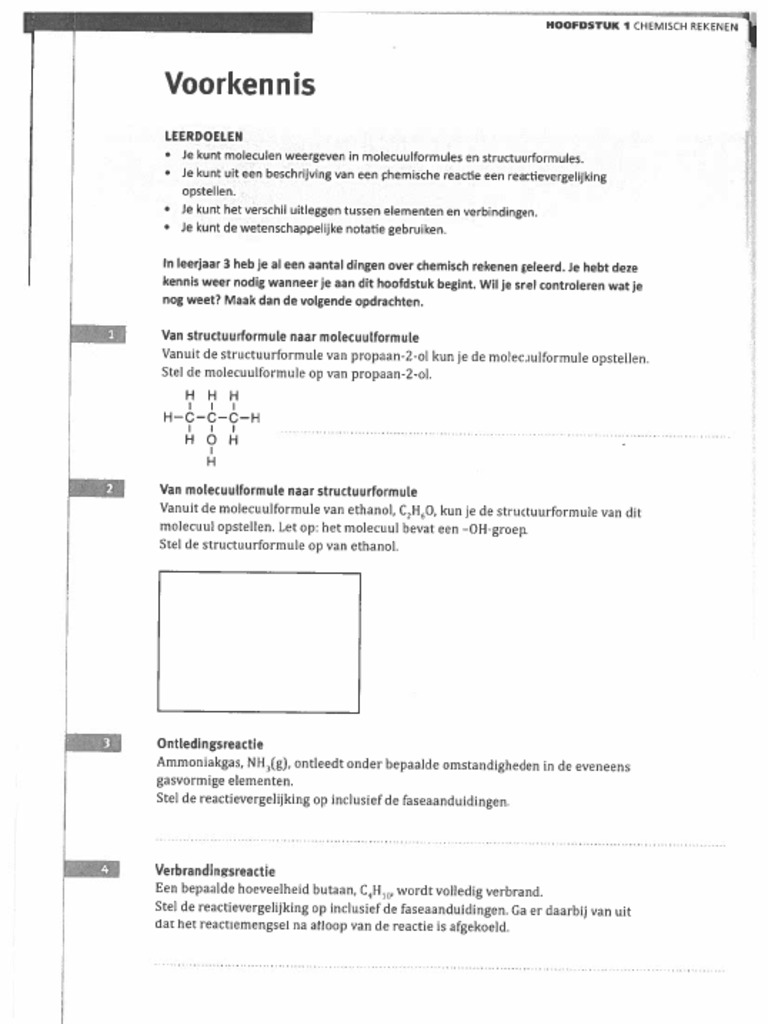 Hoofdstuk 1 NOVA VWO DEEL A Gescand | PDF
