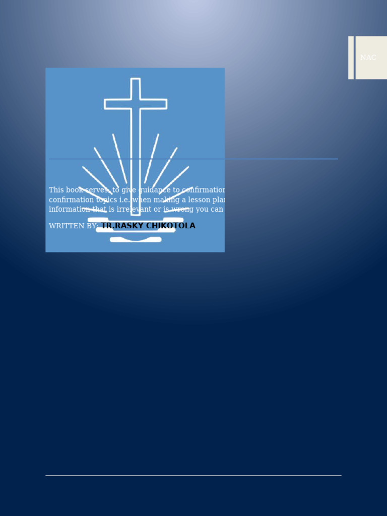 New Apostolic Church Book Rasky | PDF