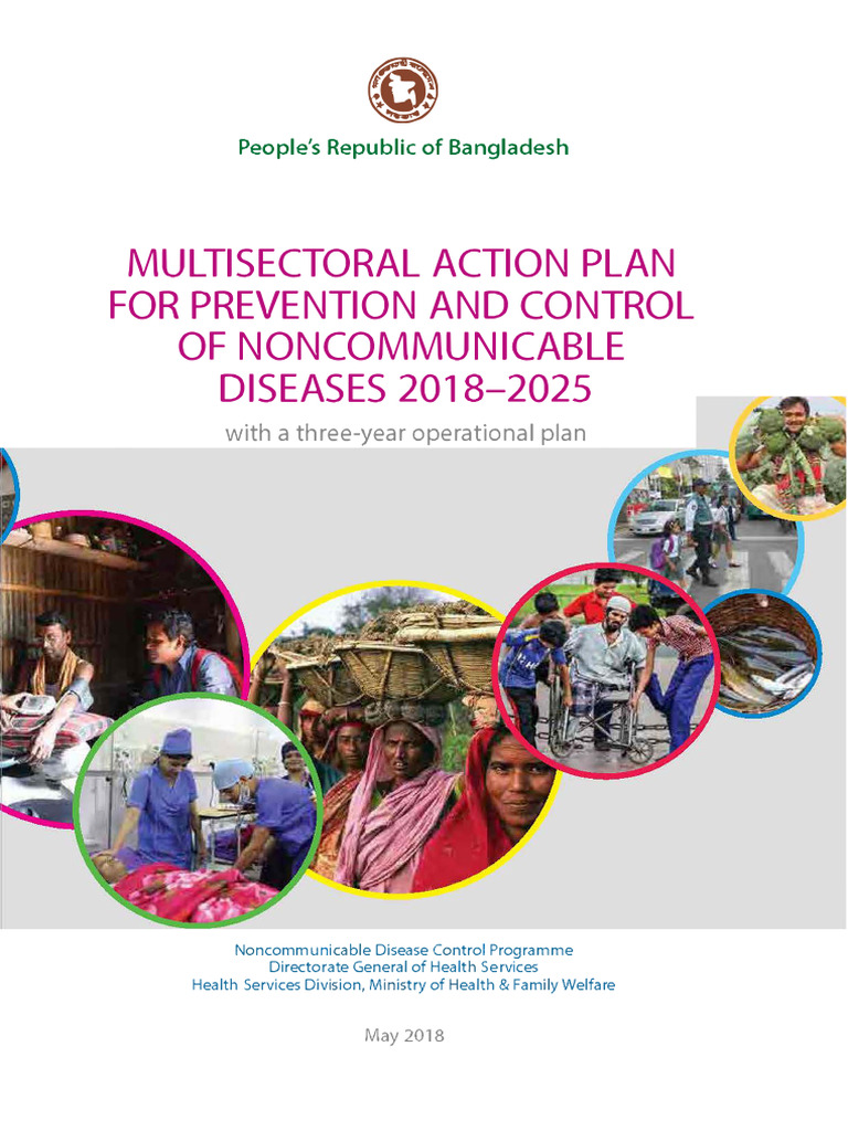 Bangladesh NCD Action Plan 2018-2025 | PDF | Non Communicable Disease ...