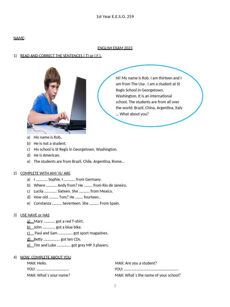 ENGLISH PRACTICAL WORK | PDF