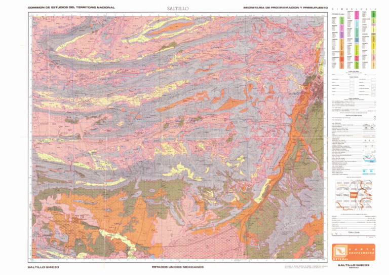 Mapa edafológico Saltillo | PDF