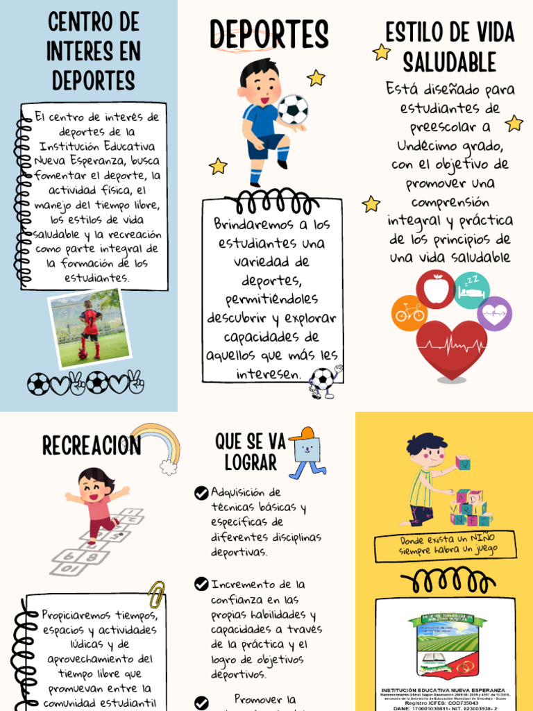 Folleto Centro de Interes | PDF