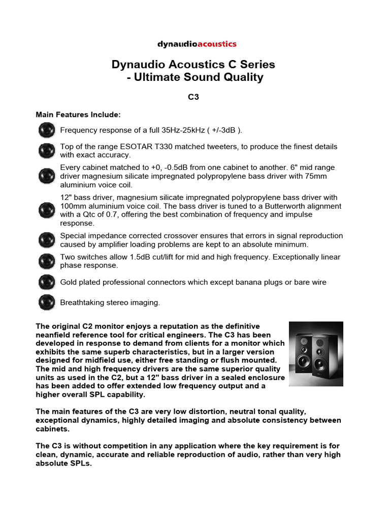 c3 Features and Specs | PDF | Telecommunications Engineering | Audio ...