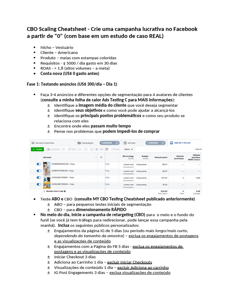 CBO Scaling Cheatsheet | PDF