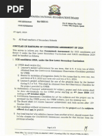 New Lower Secondary Curriculum Sample Papers Circular | PDF