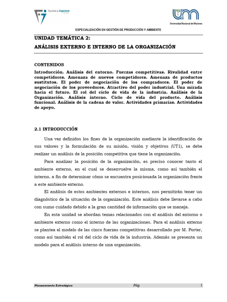 Guía de Lectura UT2 | PDF