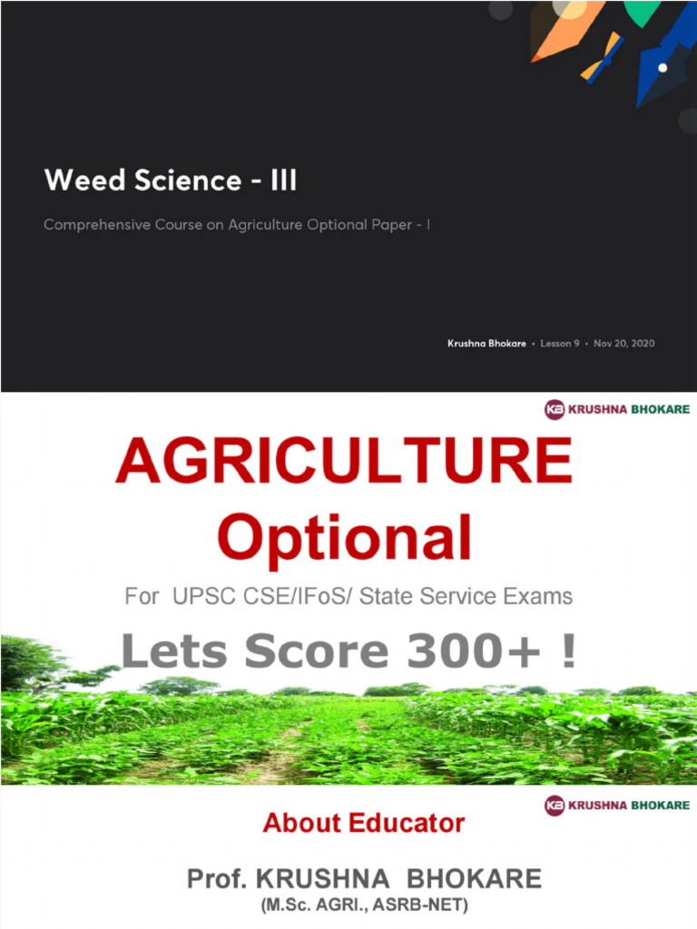 Weed Science | PDF
