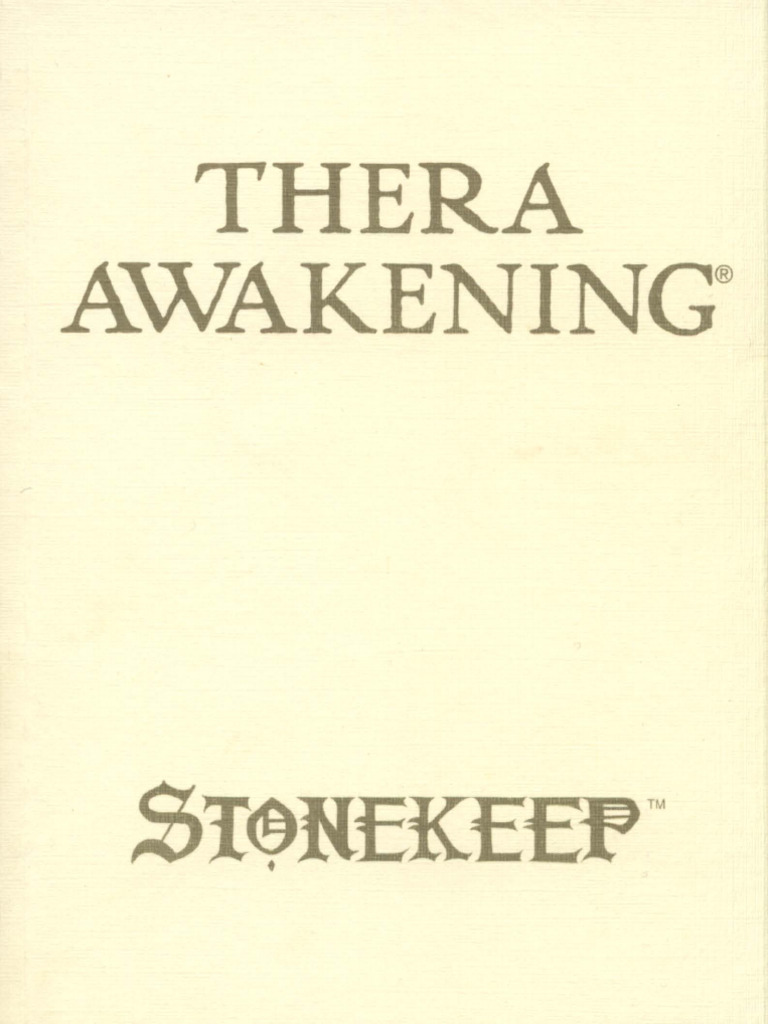 Stonekeep Novel | PDF