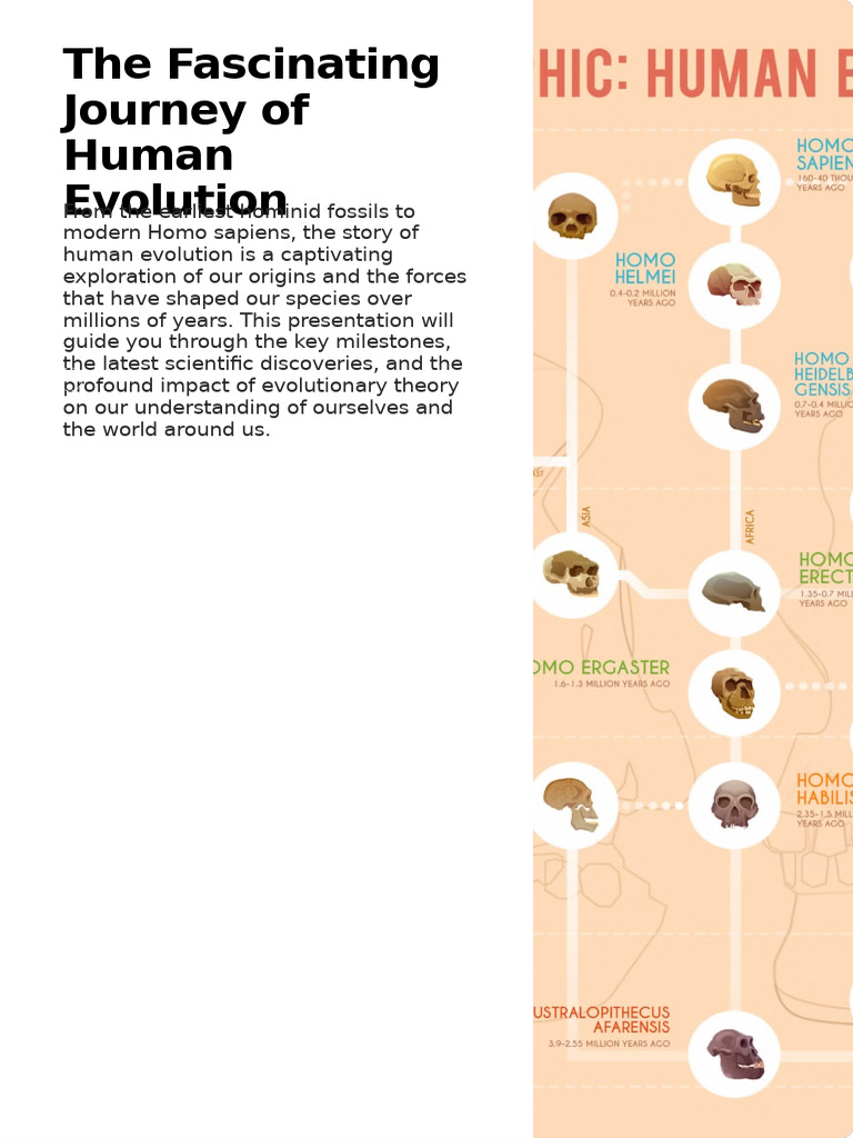 The Fascinating Journey Of Human Evolution Pdf