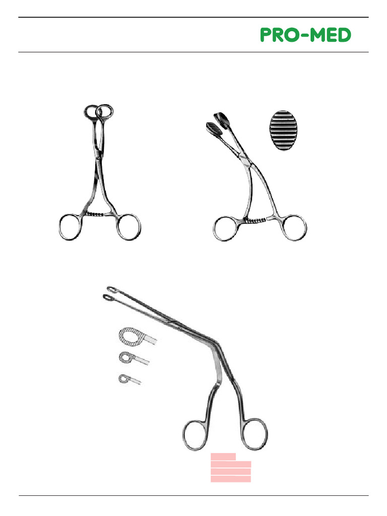 Pinza Maguill Promed | PDF