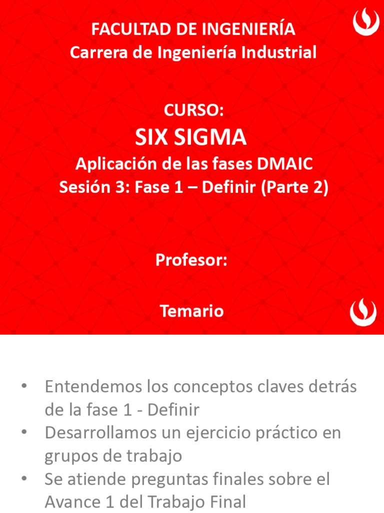 Sesión 3_Six_Sigma | PDF