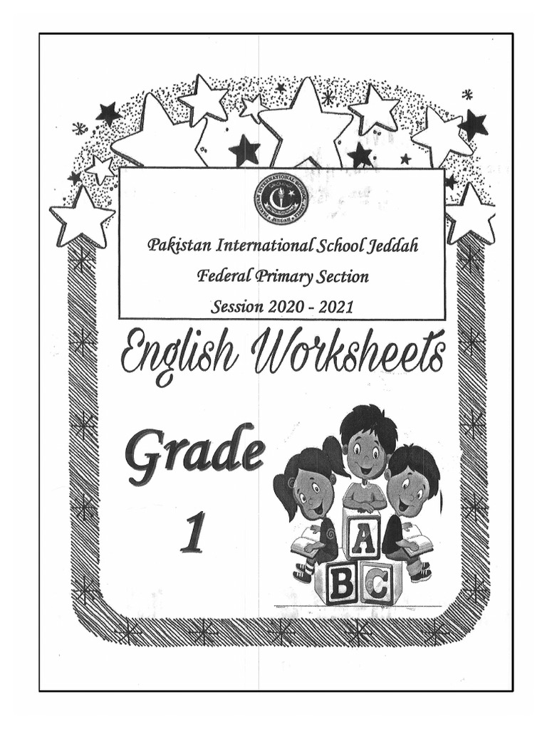 001-English Worksheet | PDF