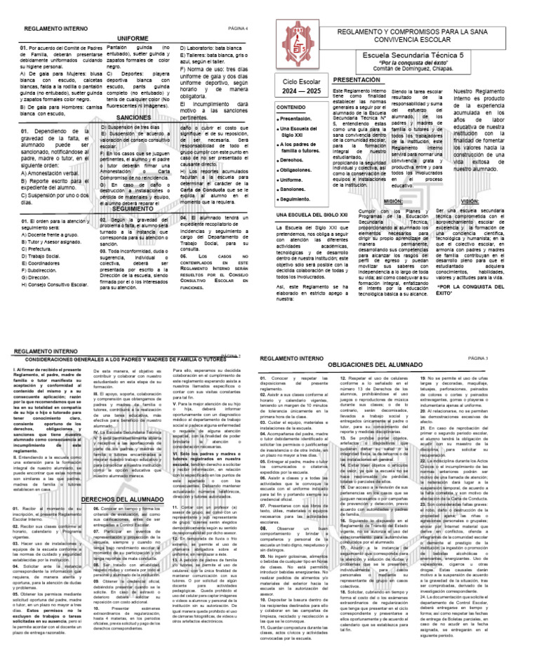 Reglamento 120208 | PDF