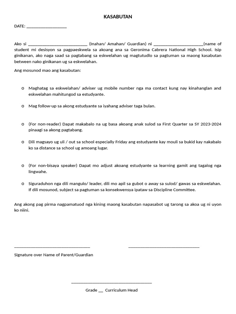 KASABUTAN | PDF