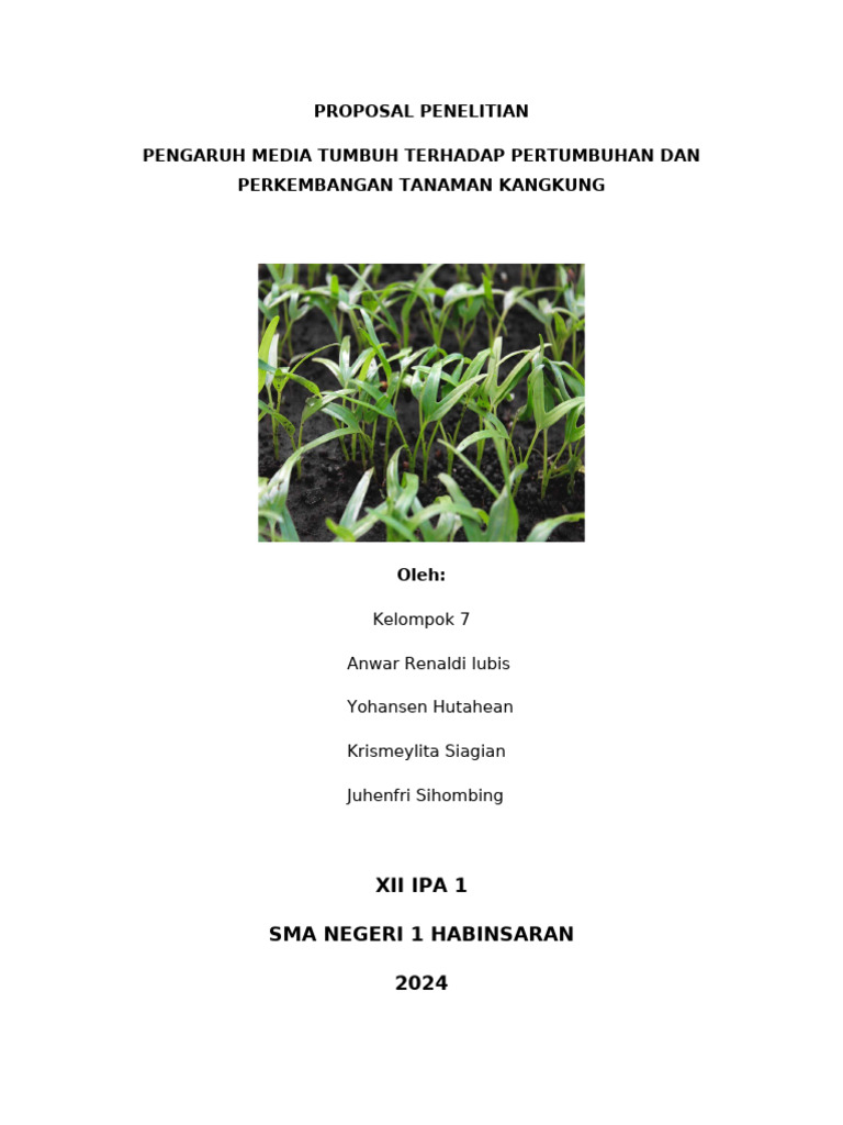 Proposal Biologi Pdf