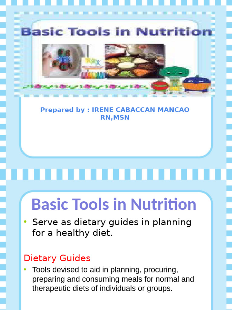 3 Basic Tools PPT 1 | PDF