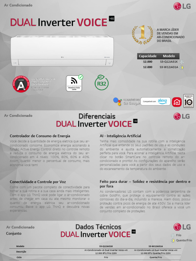 (NPI R-32) Spec Dual Inverter Voice 12K PDF v5 | PDF