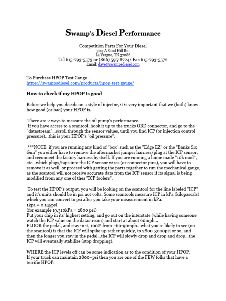 Hpop Diag | PDF