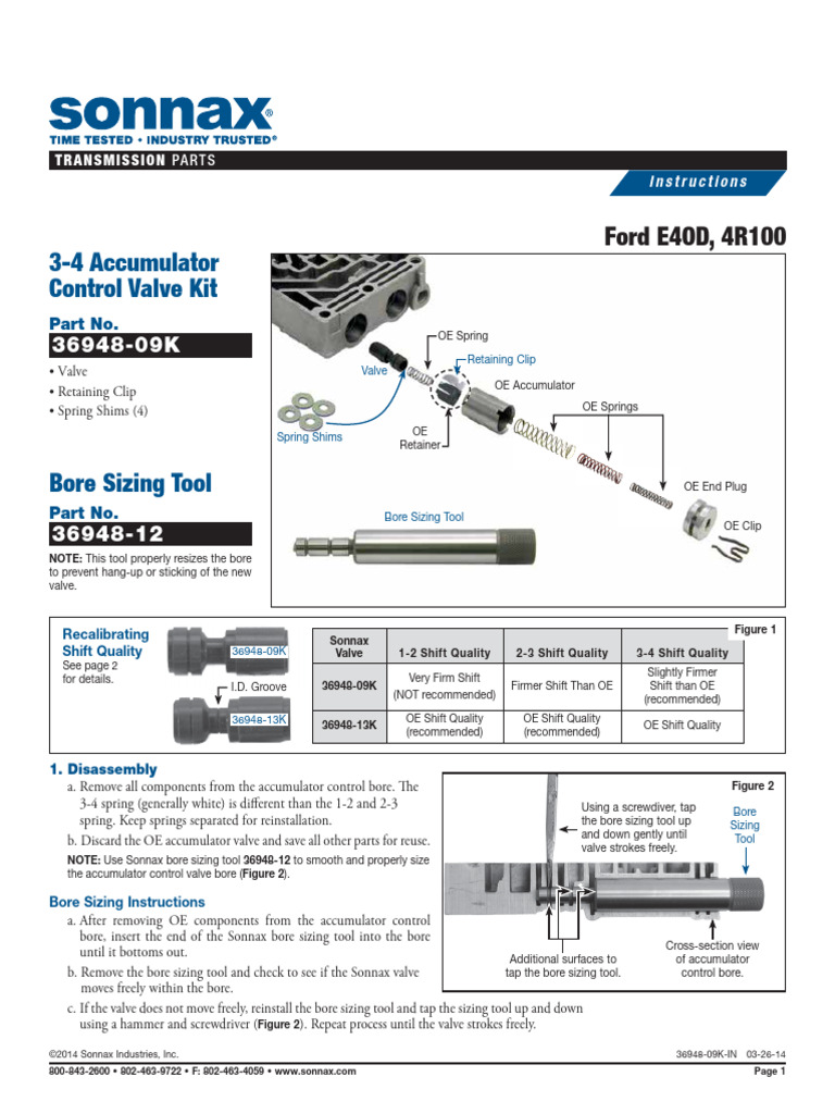 3-4 Accumulator 36948-12-IN | PDF | Manufactured Goods | Technology & Engineering