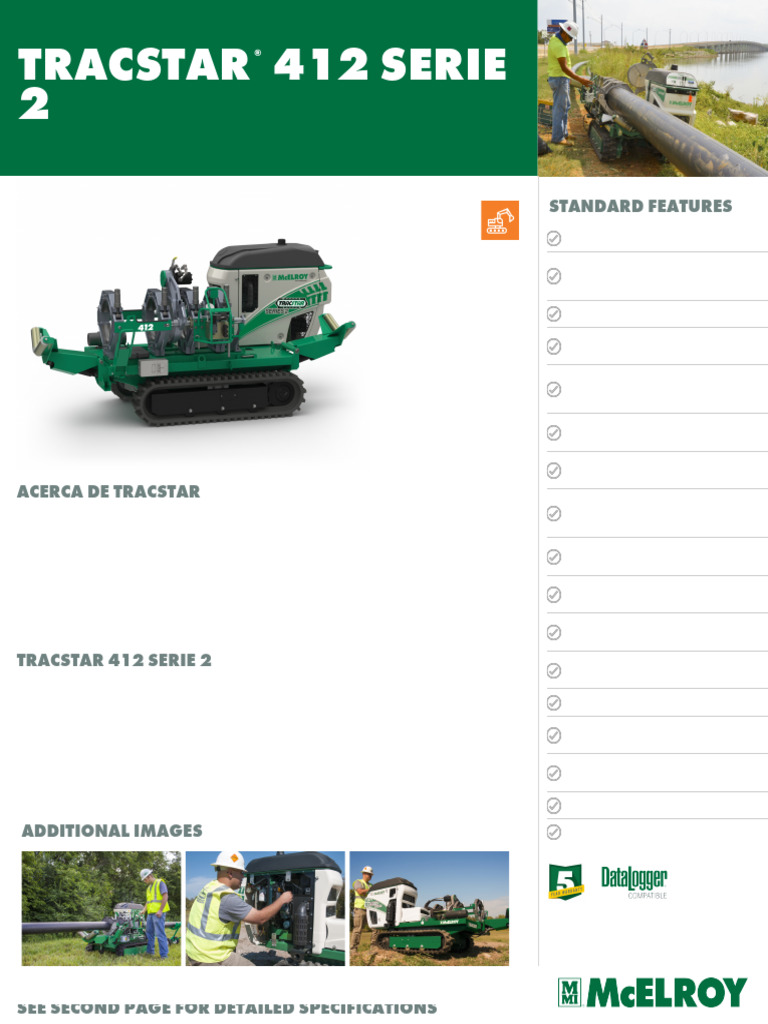 Tracstar 412 Series 2 Es | PDF