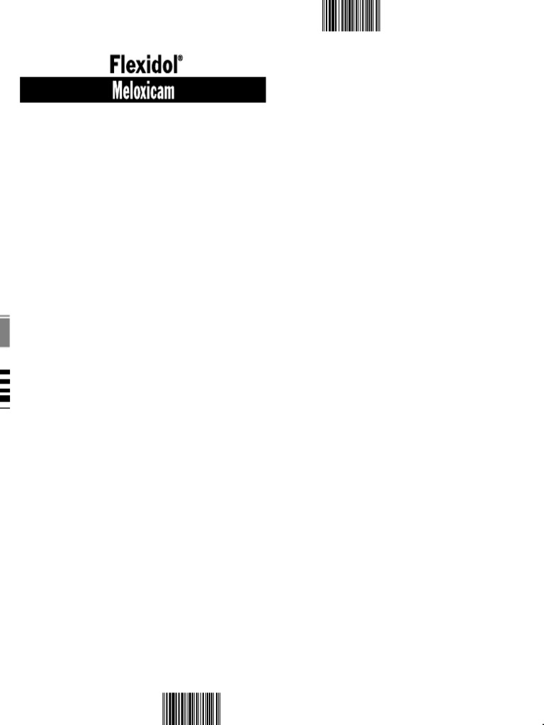 FLEXIDOL Prospecto para Pacientes RAFFO. | PDF | Drogas | Medicina Clínica