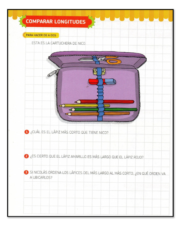 Comparar Longitudes I | PDF