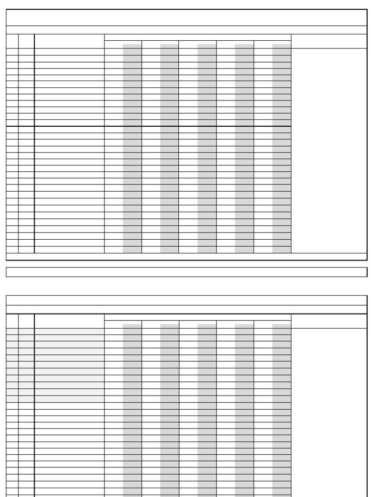 Planilha - SBT | PDF