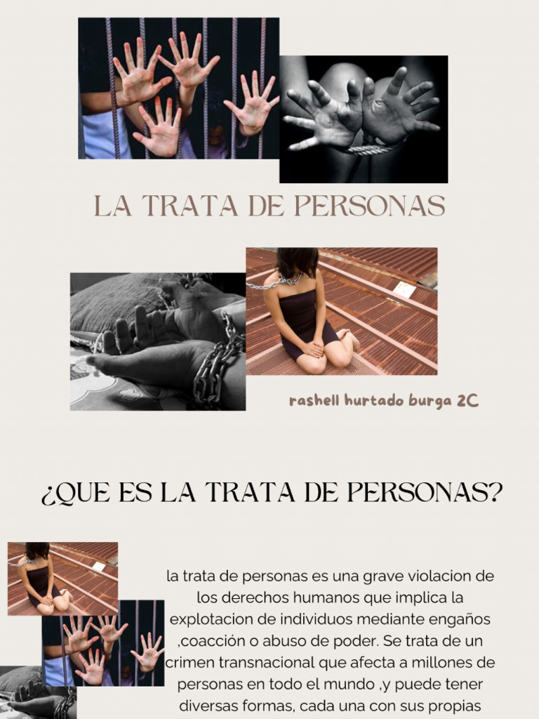 La Trata de Personas | PDF