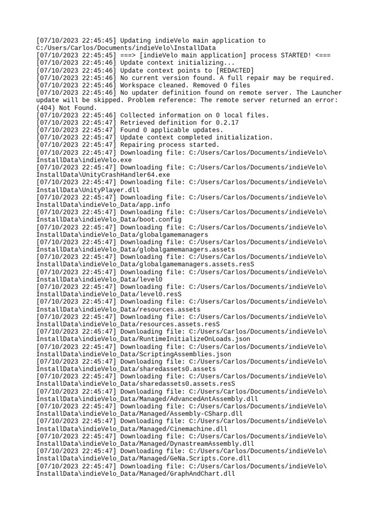 Installlog 2023107 | PDF