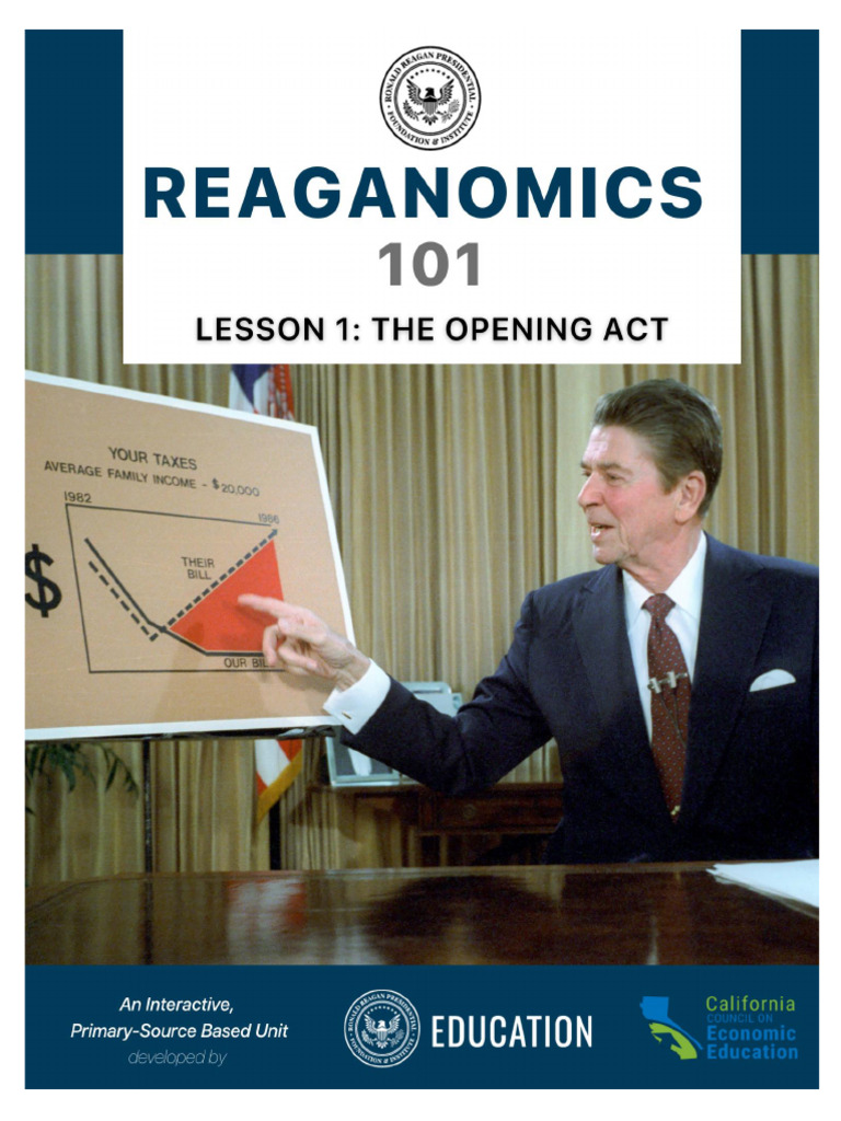Reaganomics-Lesson1-Opening-Act | PDF