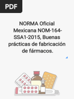NORMA Oficial Mexicana NOM-059-SSA1-2015, Buenas Prácticas de ...