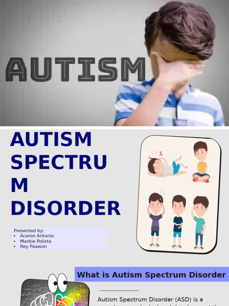 Autism Spectrum Disorder | PDF | Autism Spectrum | Mental Disorder