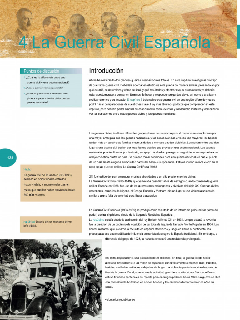 Guerra Civil Española Cambrige Traducido | PDF