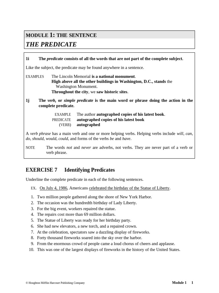 04 The Predicate | PDF