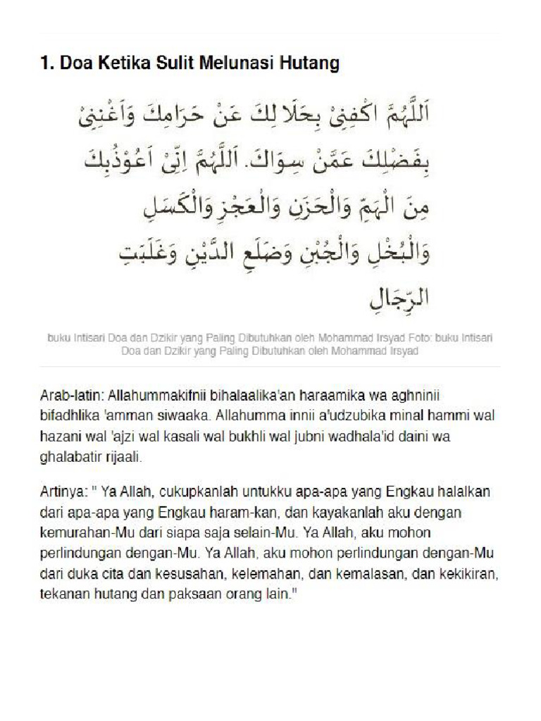Doa Sholat Fajar | PDF