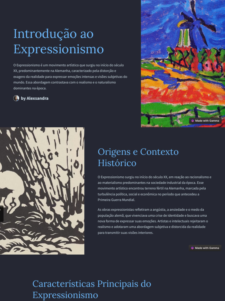 Introducao Ao Expressionismo | PDF