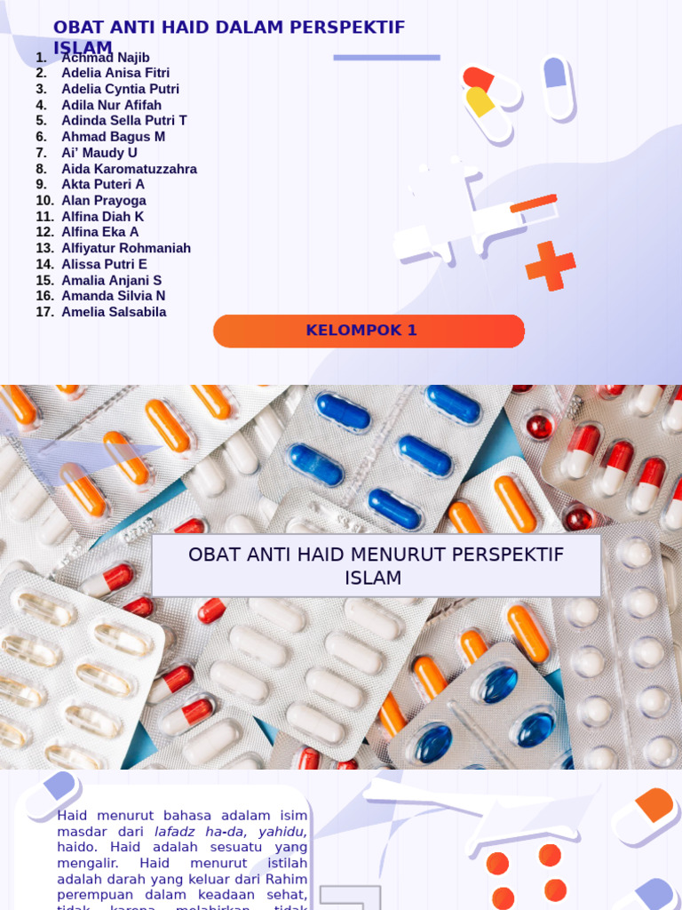 Obat Anti Haid Dalam Perspektif Islam | PDF