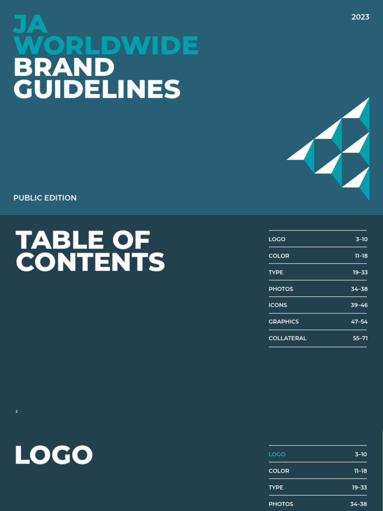 Public Edition - JA Brand Guidelines 2023 | PDF