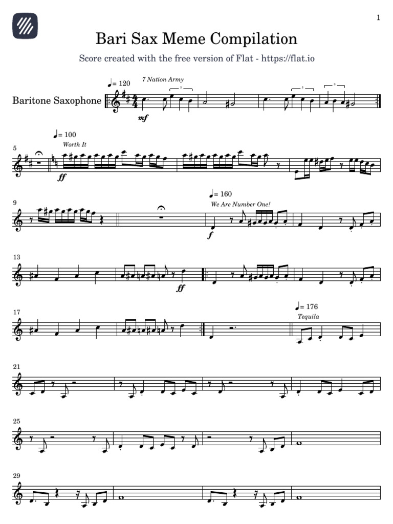 Bari Sax Meme Compilation | PDF