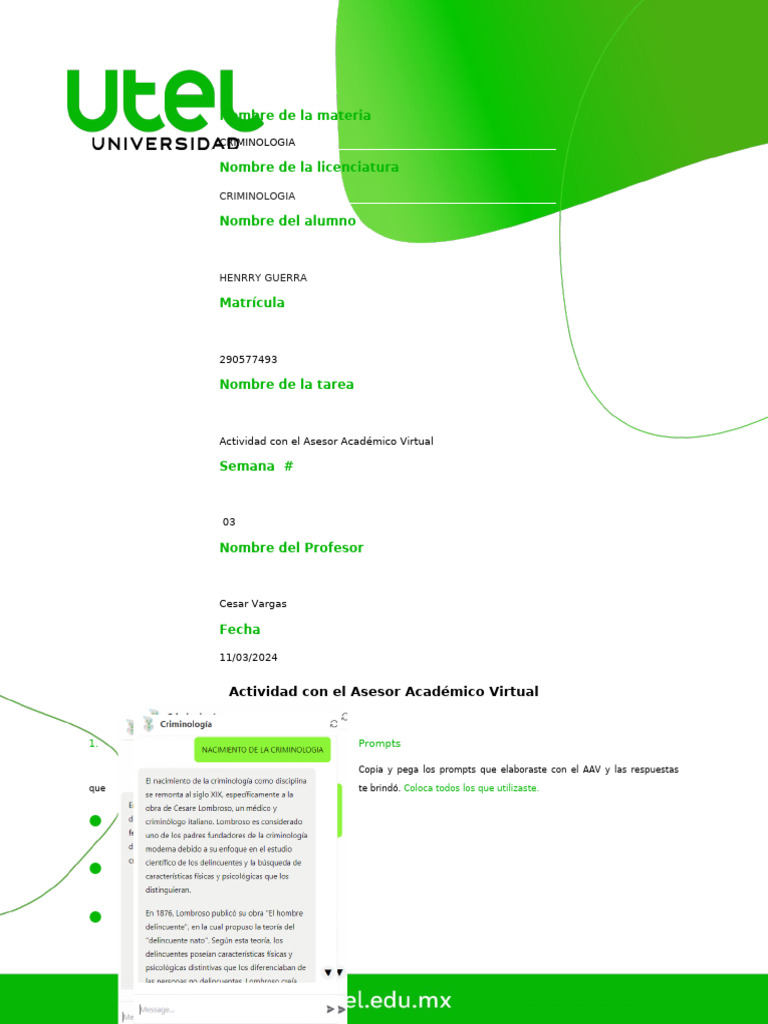 Formato_Utel_CRIMILOGIA_HENRY GUERRA] | PDF