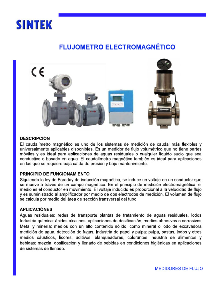 Flujometro Sintek | PDF