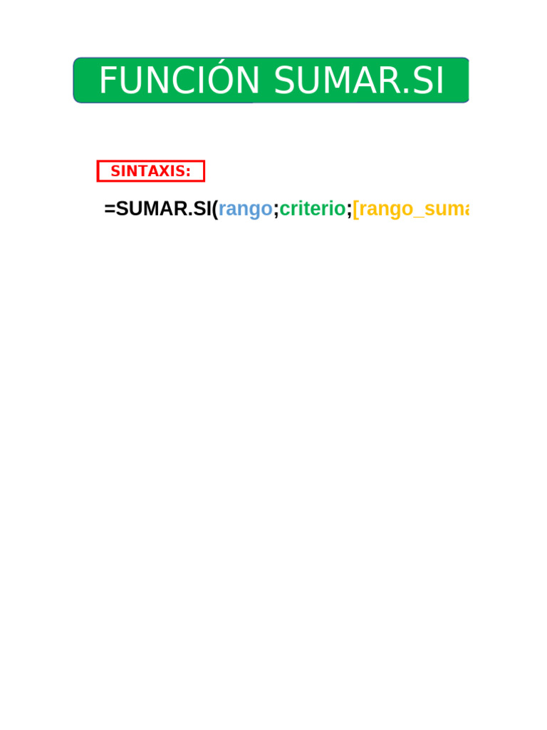 Funcion Sumar - Si | PDF