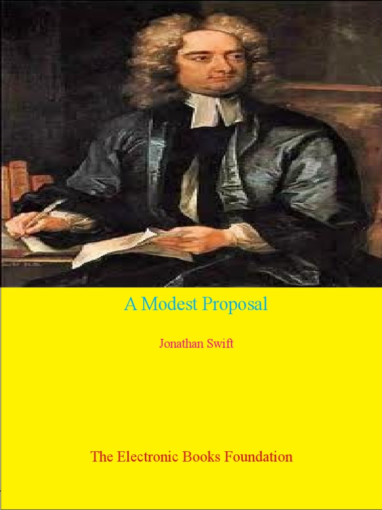 A Modest Proposal by Jonathan Swift Optimized 2 Page Version | PDF ...